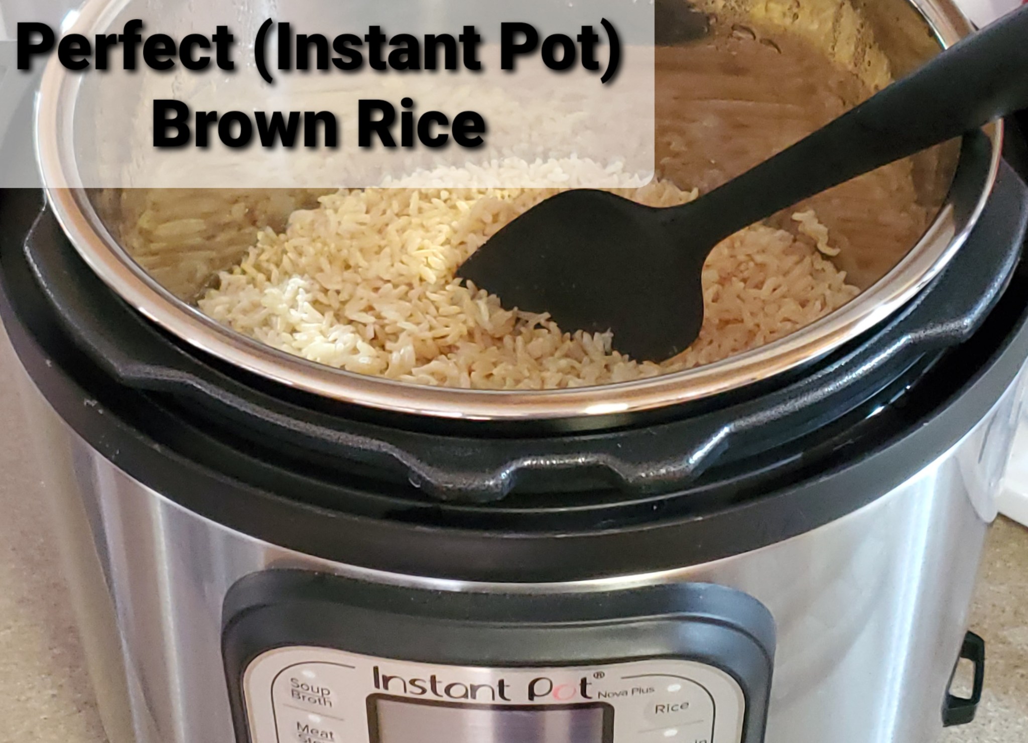 Perfect (Instant Pot) Brown Rice | Completely Nourished